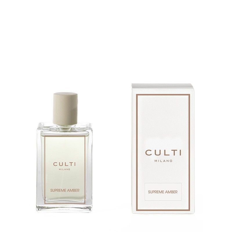 Room spray Culti Milano fragrance Supreme Amber